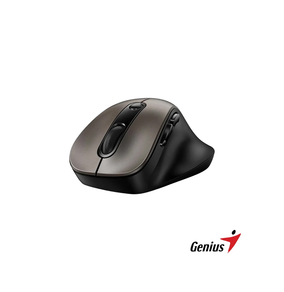 Mouse GENIUS Inalámbrico ERGO 9000S, Champagne ERGONOMIGO